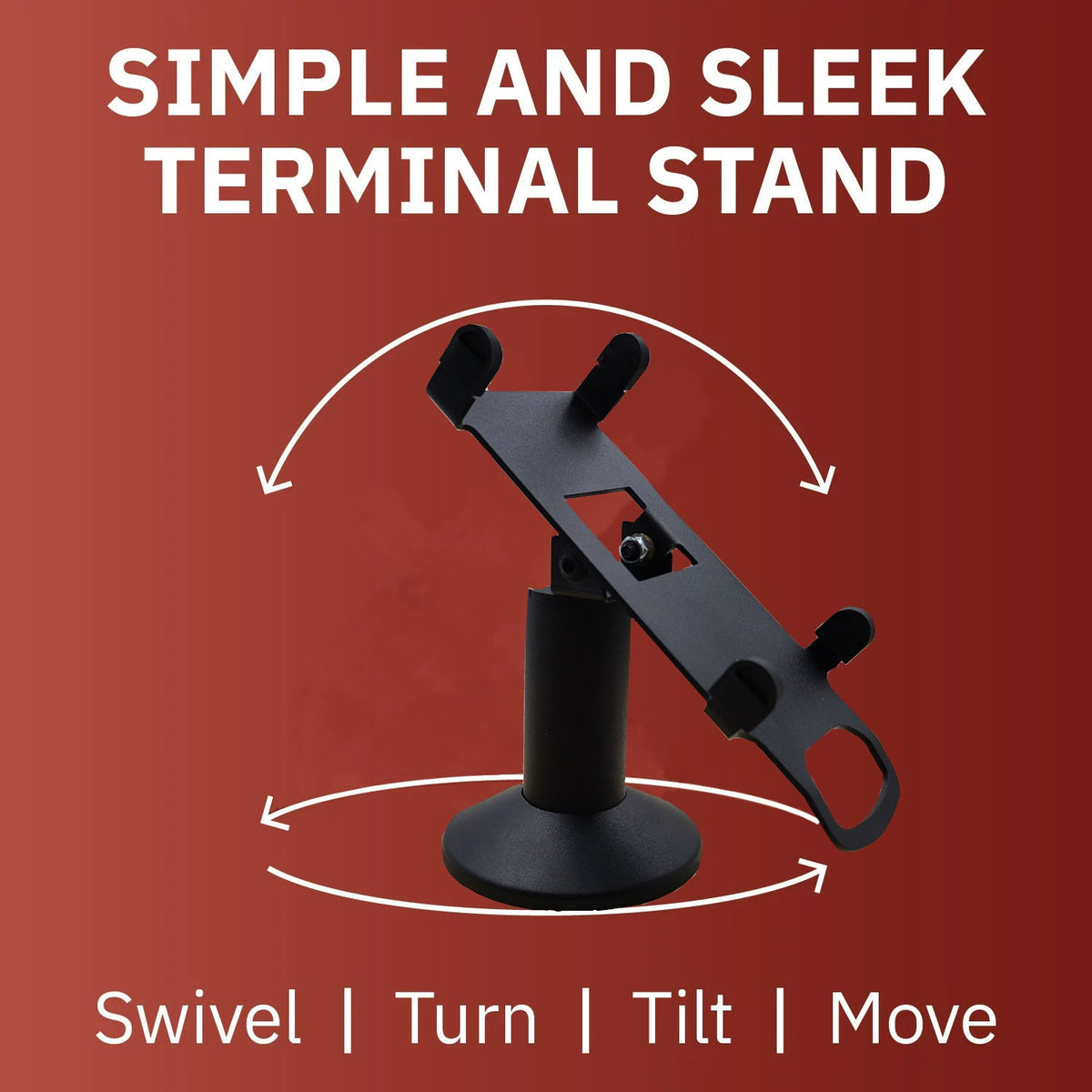 DCCStands – Newland N910 Swivel and Tilt Low Profile Stand