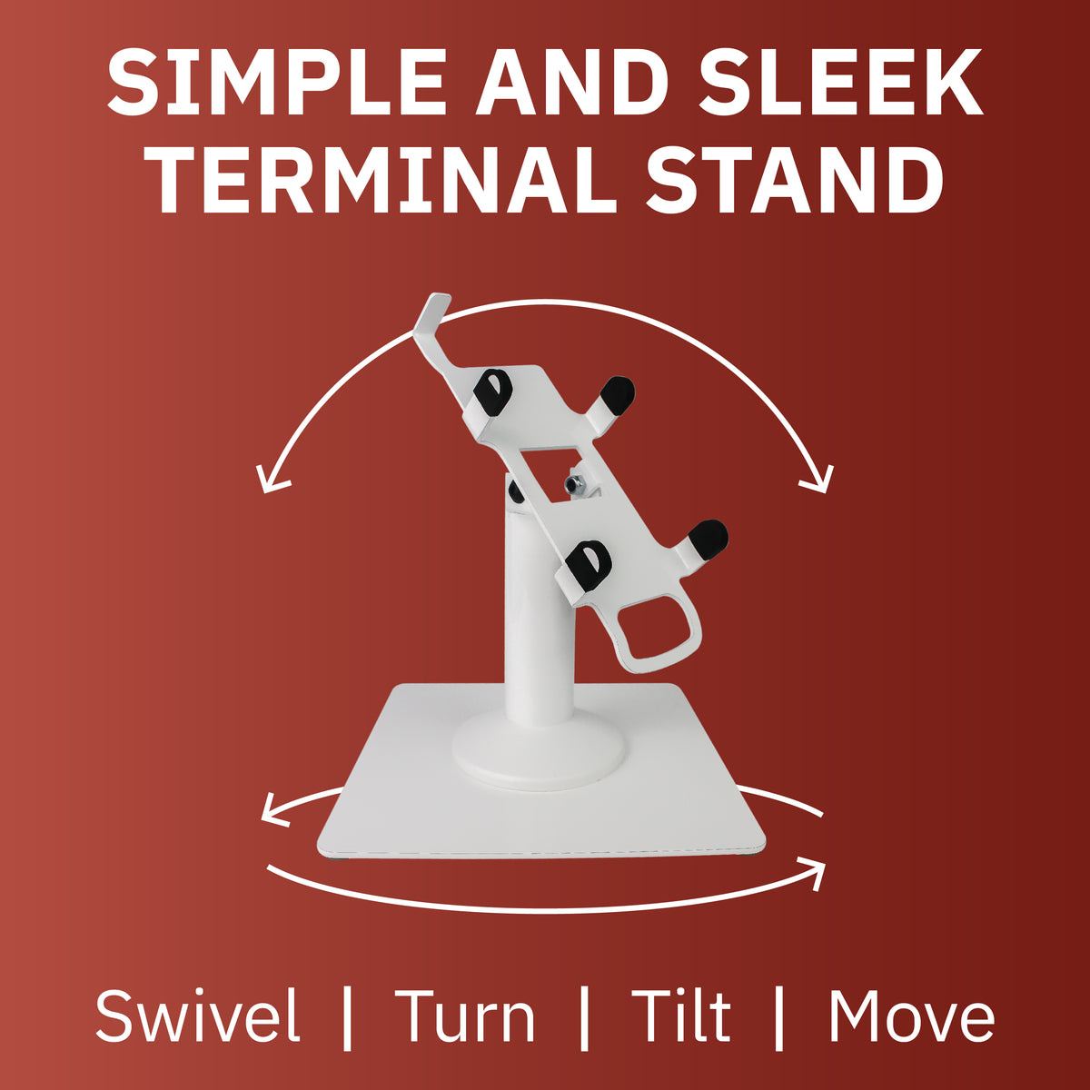 DCCStands – PAX A920 / A920 Pro Freestanding Swivel and Tilt Stand with ...