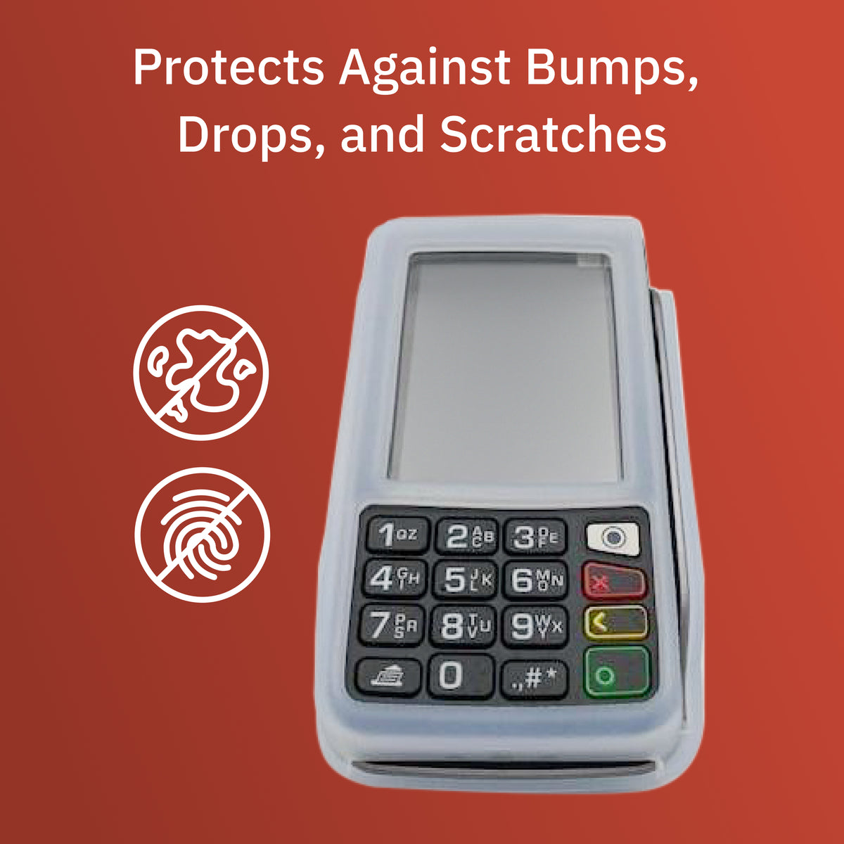 DCCStands – Ingenico Move 5000 Silicone Protective Carrying Case/Sleeve