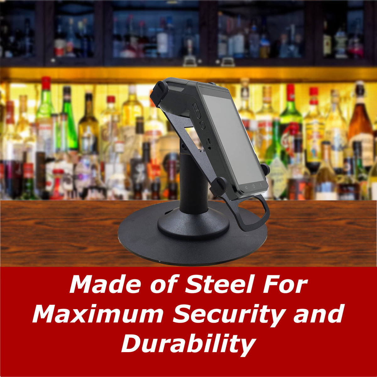 DCCStands – Dejavoo QD2 & QD4 Low Freestanding Swivel and Tilt Stand ...